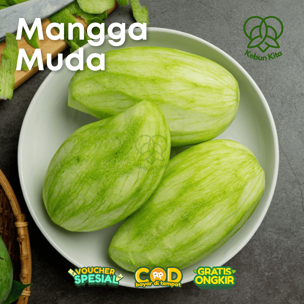 Jual Kebun Kita - Mangga Muda Asam Segar / Mangga Muda Mentah / Mangga ...