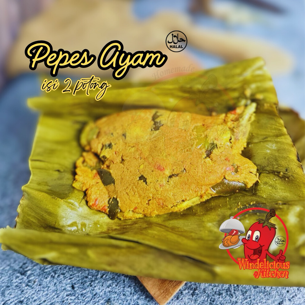 Jual Pepes Ayam isi 2 Potong Homemade Halal Siap Kirim | Shopee Indonesia