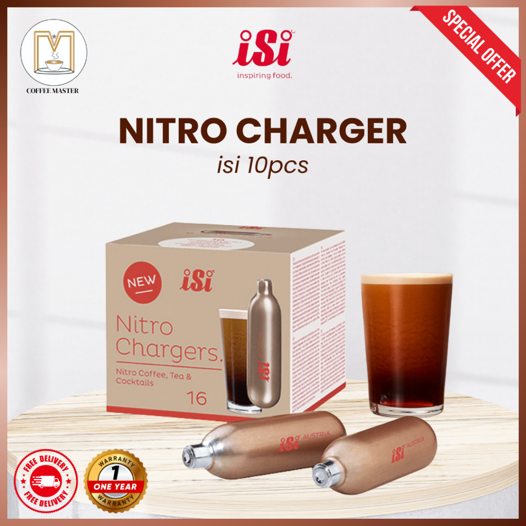 Jual Nitro Charger iSi Ready Stock Nitro Whip System Chargers N2 (16 ...