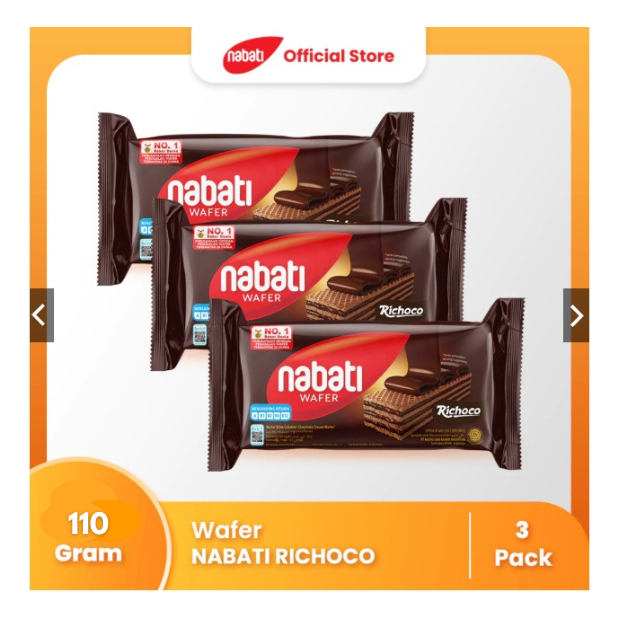 Jual [Bundle Pack Isi 3] Nabati Richoco 110gr | Shopee Indonesia