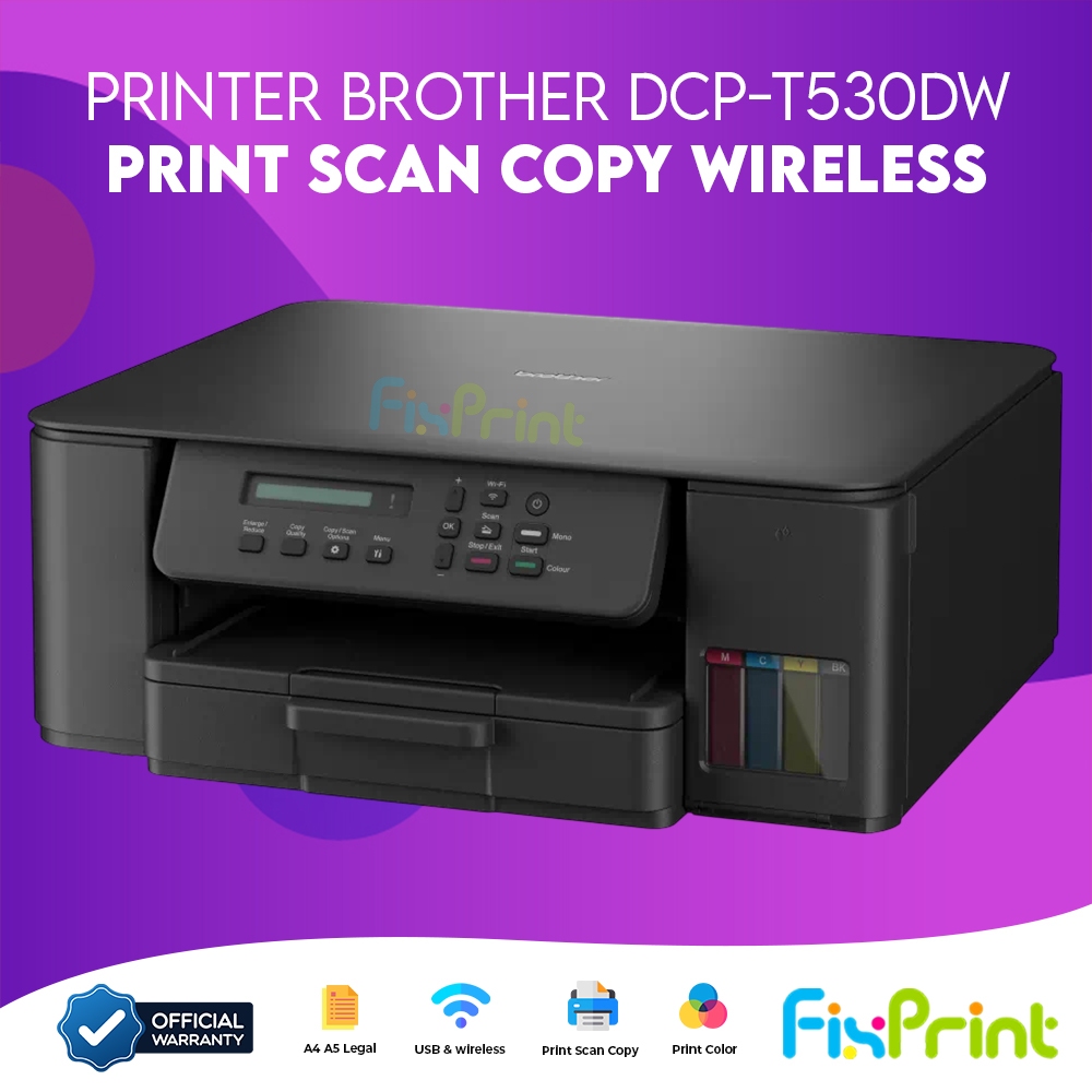 Jual FixPrint Printer Brother DCP-T530DW T520DW DCP T426W T420W T430W ...