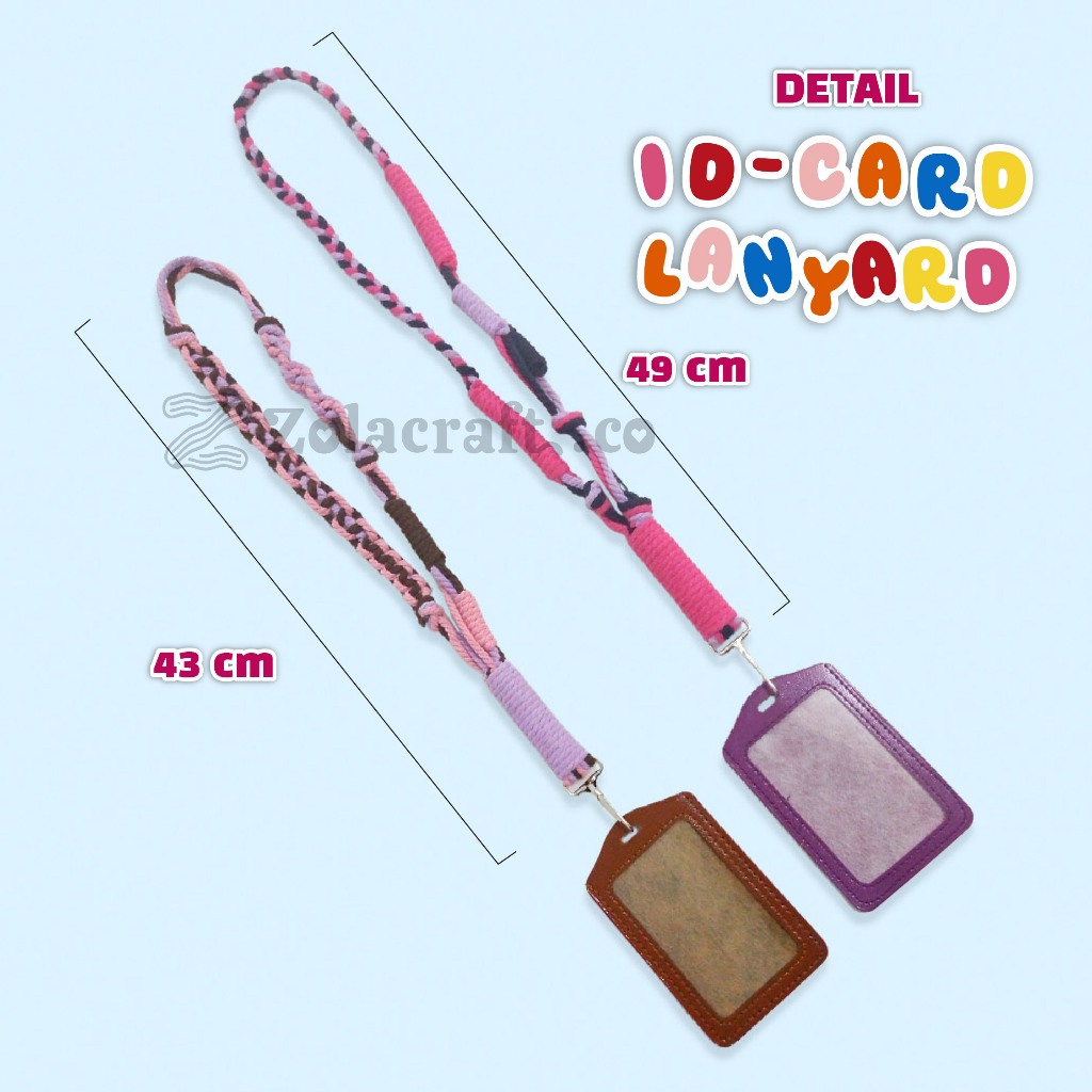 Jual Gantungan ID Card MACRAME SB10B | Tali Gantungan Hp | Lanyard Hp ...