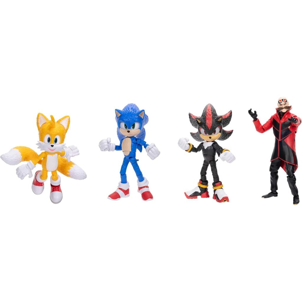 Jual BEST SELLERR, Sonic 3 Movie 5-InchAction Figure 4-Pack ...