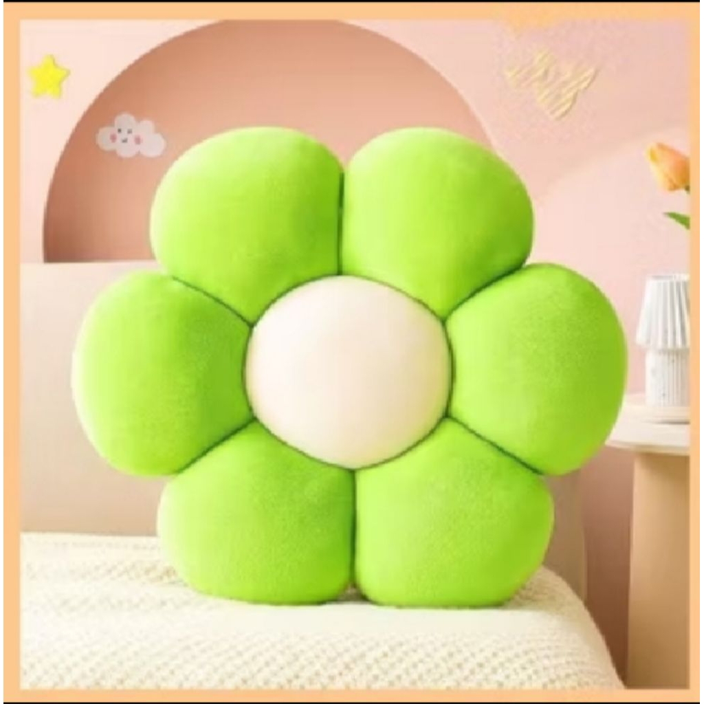 Jual Bantal Sofa Bunga 30cm Aesthetic Tanaman Bunga/Alas Duduk/ALas ...