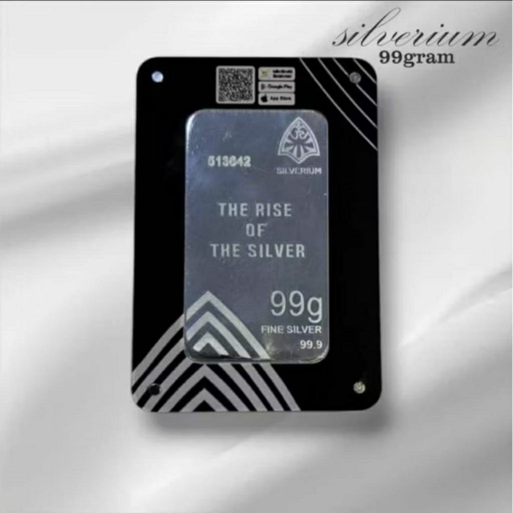 Jual Perak Batangan Silverium 99 gr murni asli | Shopee Indonesia