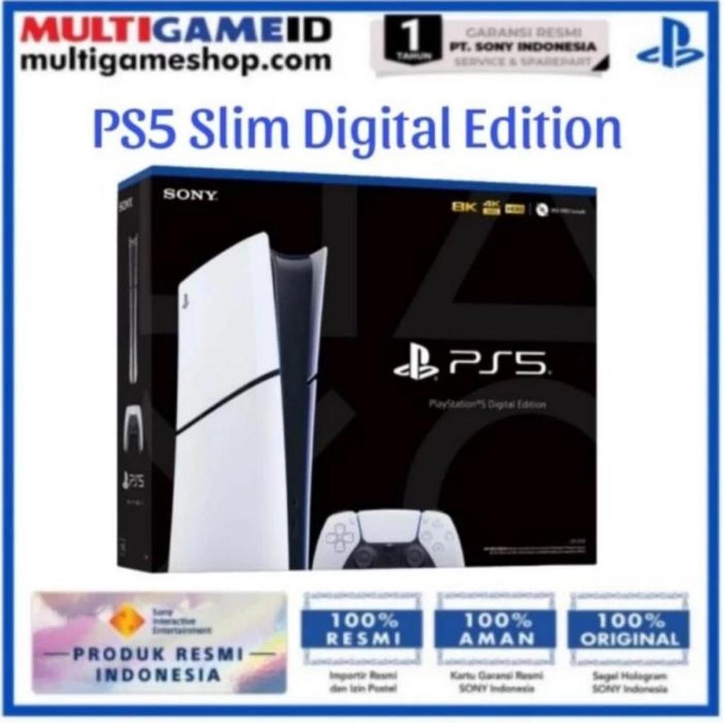 Jual PS5 SLIM Digital Version Console Warranty Sony Indonesia | Shopee ...