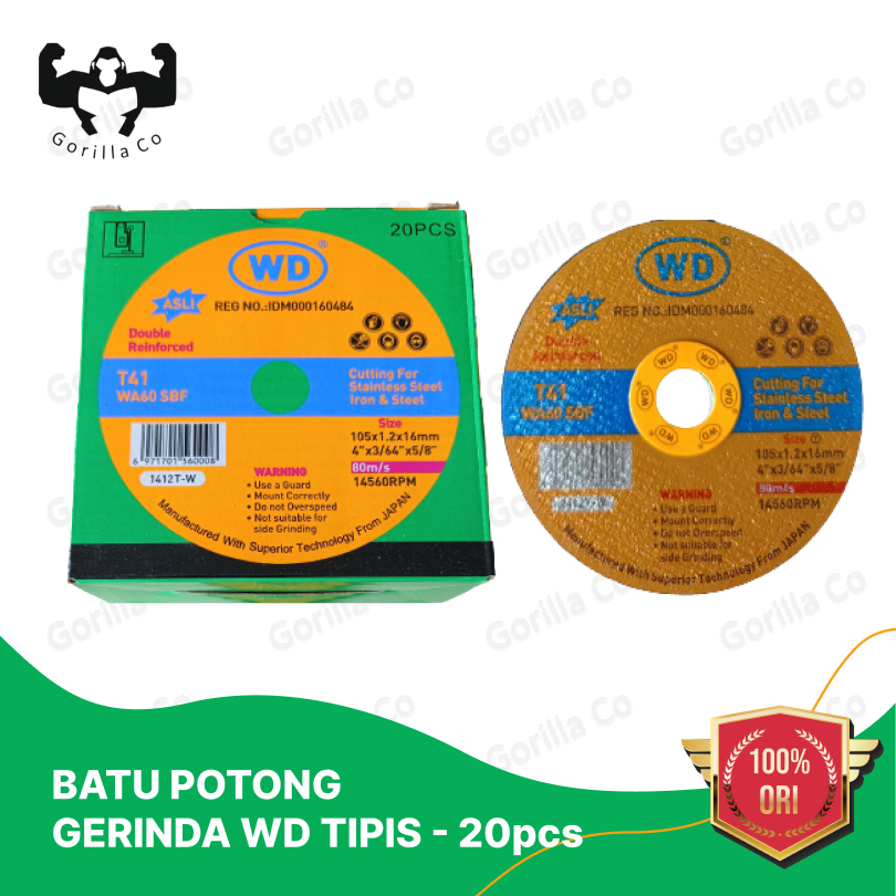Jual Batu Potong Gerinda WD tipis | Shopee Indonesia