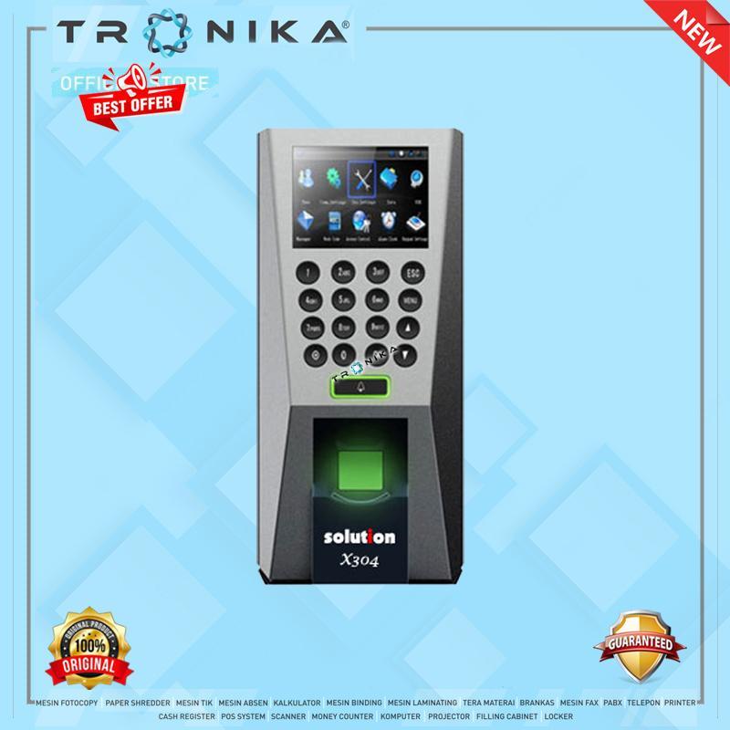 Jual MESIN ABSENSI & MESIN ACCESS DOOR SOLUTION X304 | Shopee Indonesia