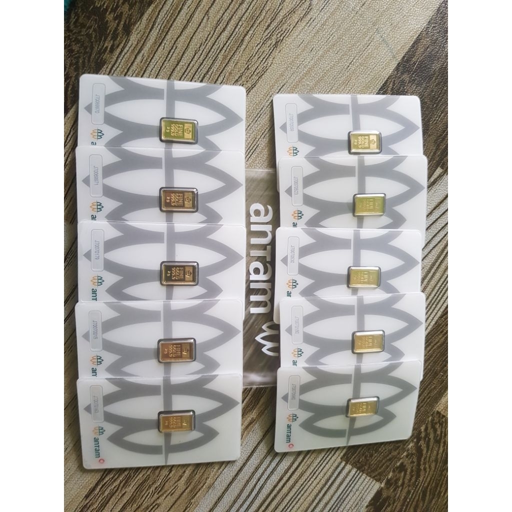 Jual LM Antam 0,5gr 1gr 2gr Certiye Redmark | Shopee Indonesia