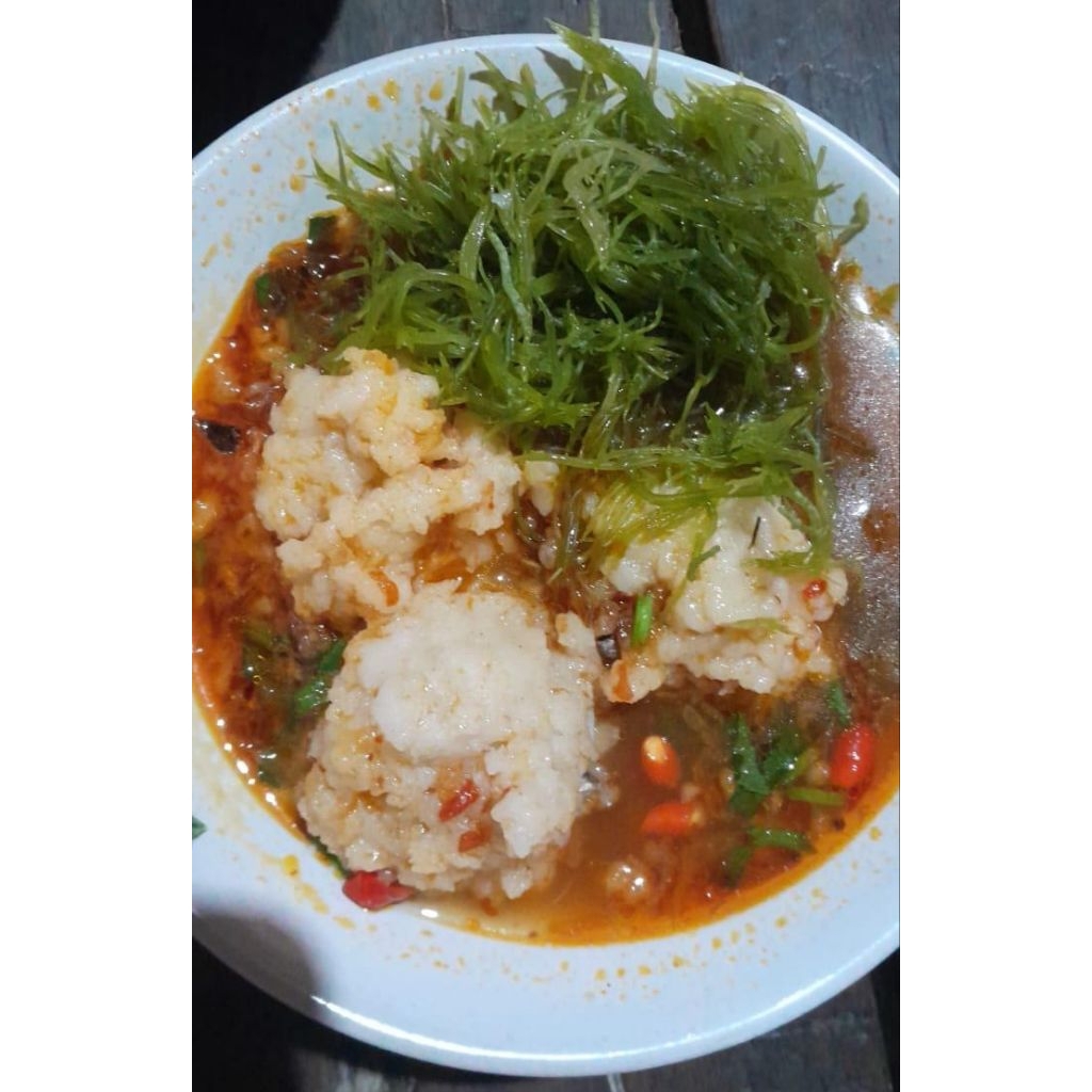Jual Baso Ikan Tenggiri SUPER JUMBO Satu porsi isi 3 plus Rumput laut ...