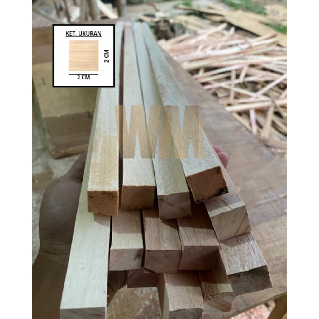 Jual Stick Kayu 2x2 - Kayu Reng Serbaguna - List Kayu untuk Konstruksi ...