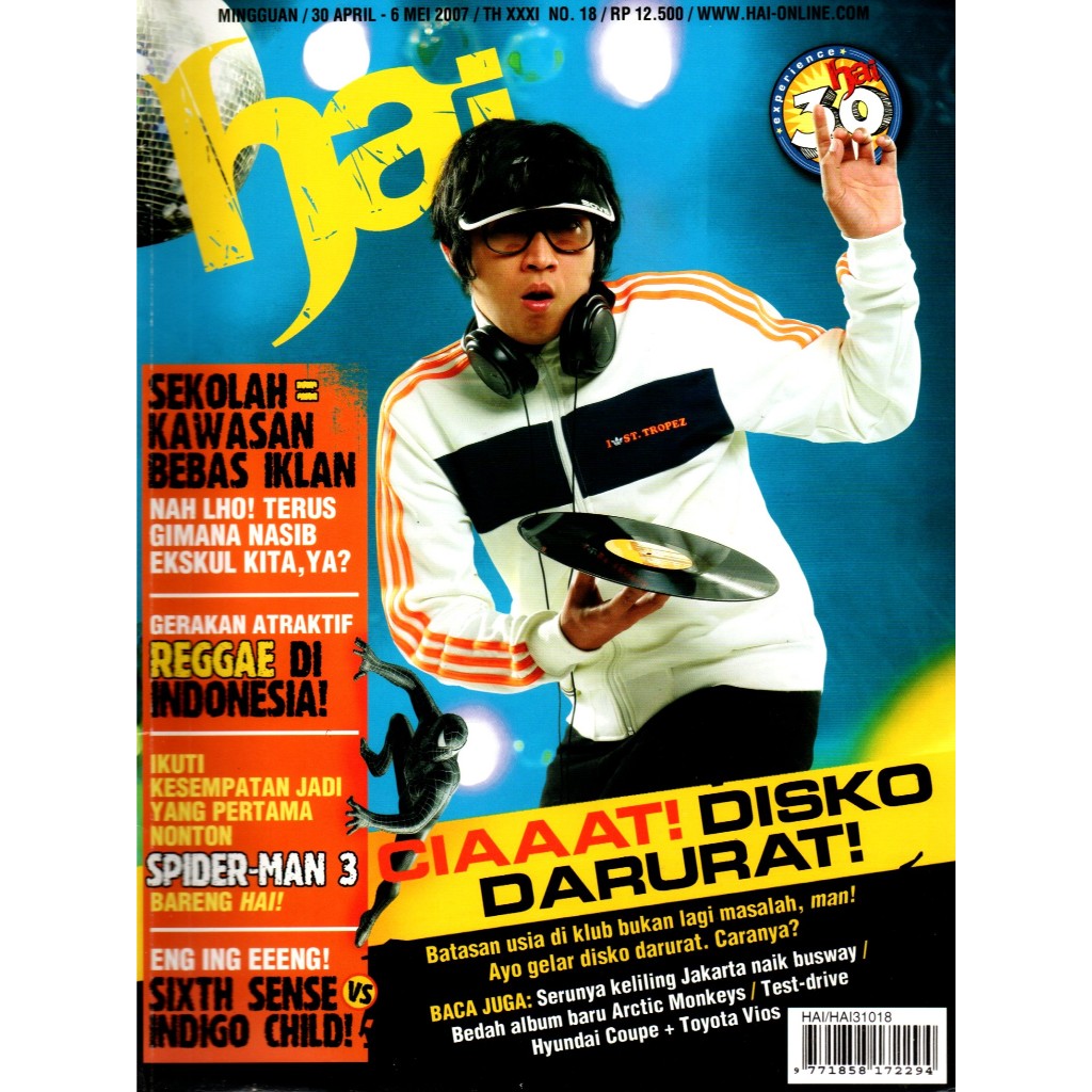 Jual Majalah Hai 2007 - Cover Edisi Khusus - Naif // Sherina // Erix ...