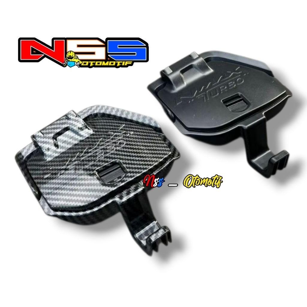 Jual Cover Tutup Laci Nmax / Tutup Box Kiri Model Plus Gantungan Barang ...