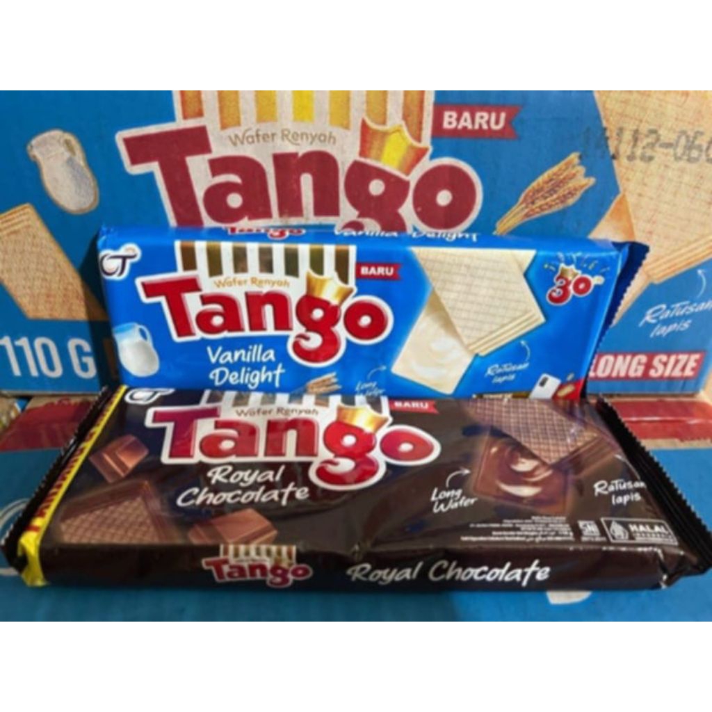 Jual Wafer Tango 100/ 110 gr 1 dus isi 24 Pcs | Shopee Indonesia