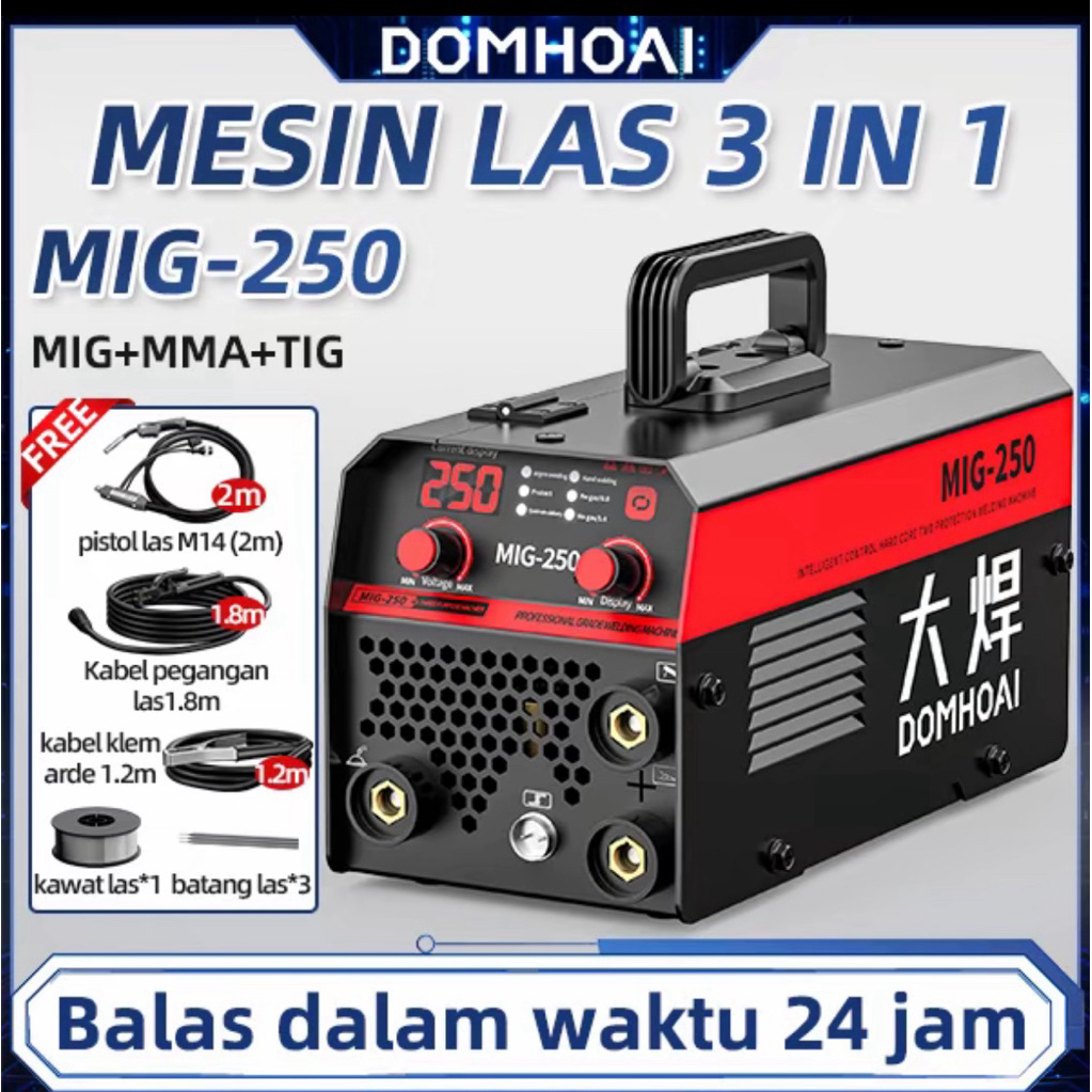Jual Mesin Las MiG & MMA & Tig Inverter 450 watt 3 in 1 MMA&MIG Cocok ...