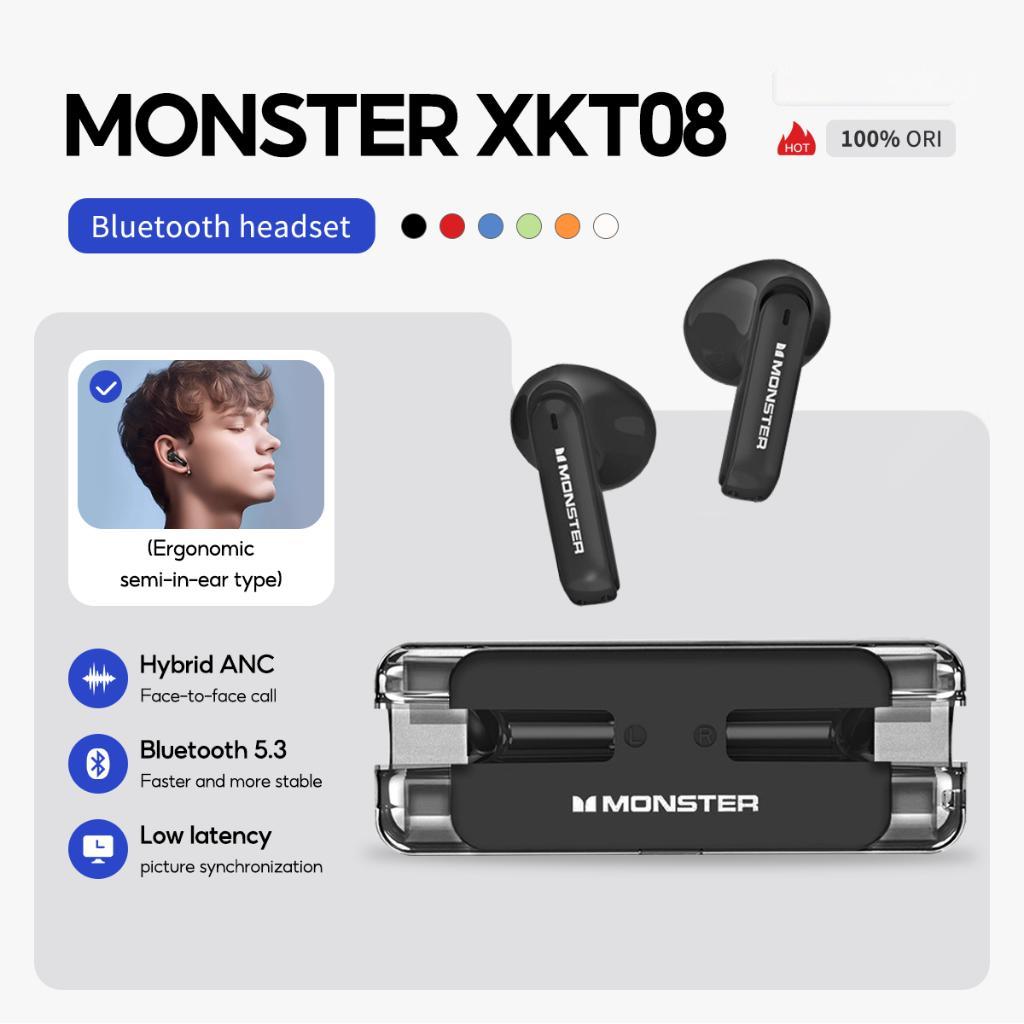 Jual x Monster XKT08 TWS headset bluetooth headphone Earphone Headset ...