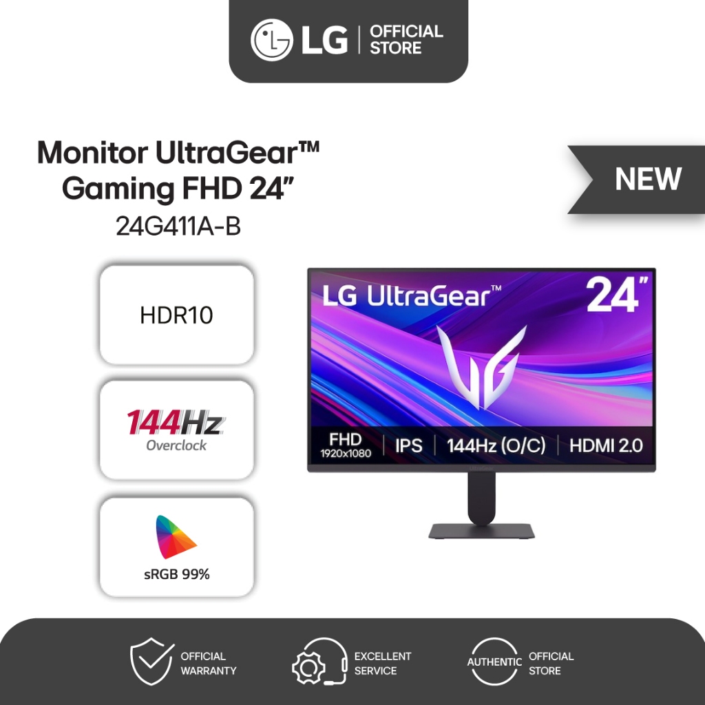 Jual LG Monitor UltraGear FHD 24" FHD IPS (1920x1080) - 144Hz overclock ...