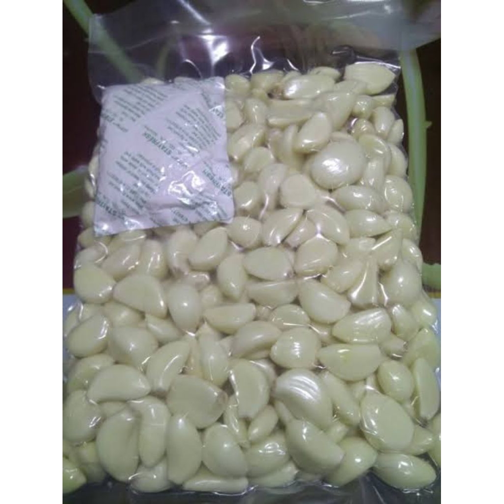 Jual Bawang Putih Kating KUPAS Bersih Super Fresh dan Segar 100% ...
