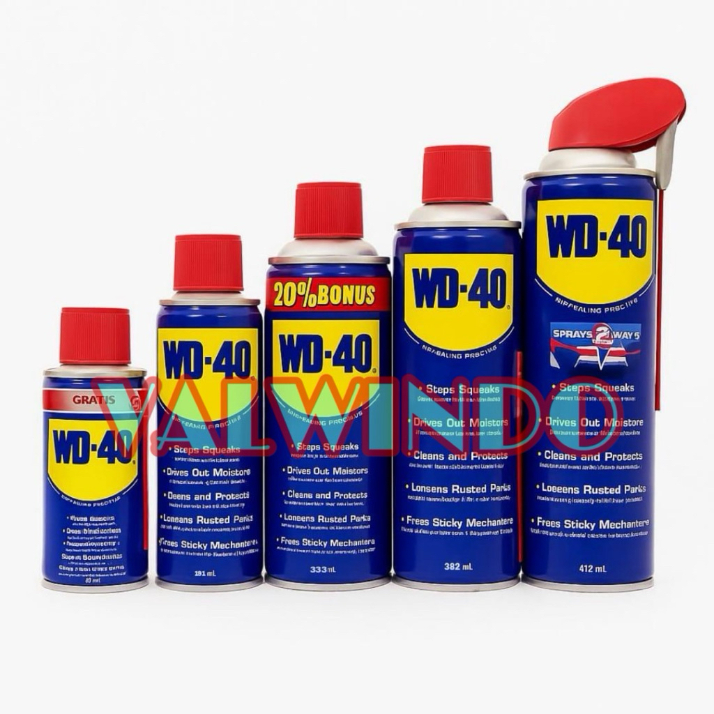 Jual WD40 Semprotan Anti Karat , Pembersih Karatan , PELUMAS Size 120 ...
