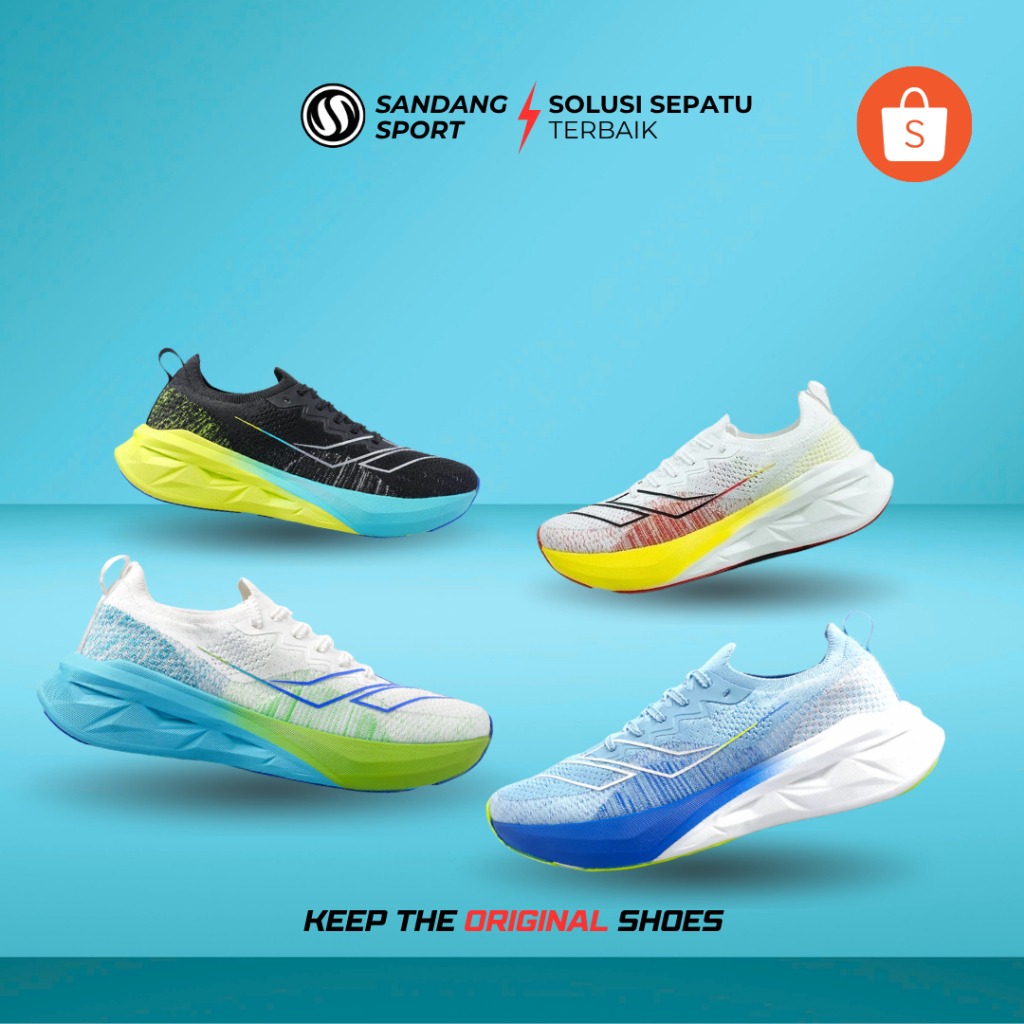 Jual SEPATU RUNNING MILLS ENERSTRIKE FLY M2 ORIGINAL | Shopee Indonesia