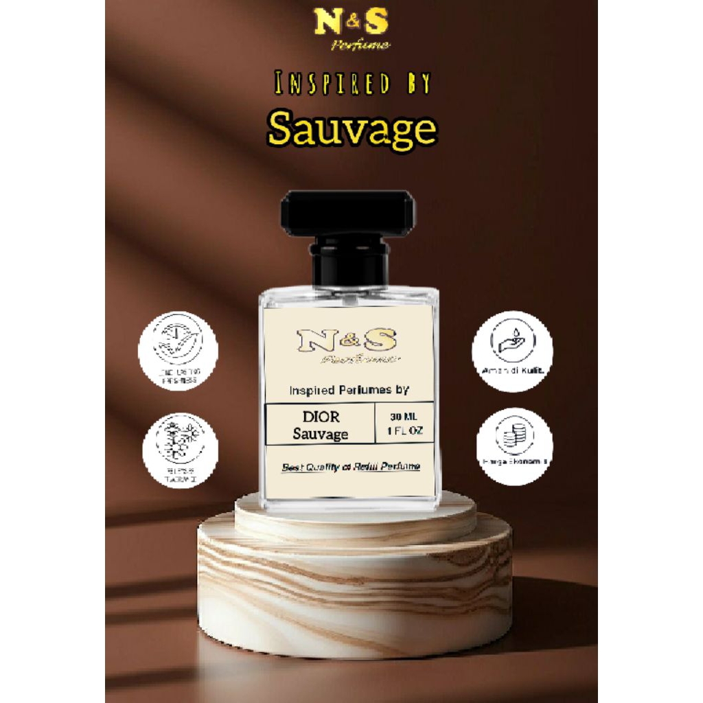 Jual parfum refill D. I. O. R. Sau-vag3 dari N&S Perfume ukuran 30ml ...
