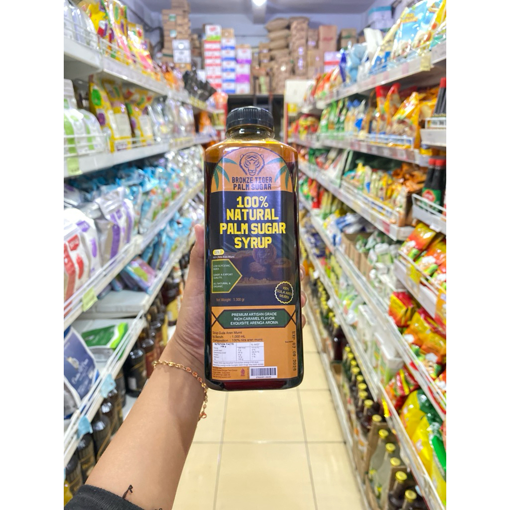 Jual Gula Aren Cair/Brown Sugar Cair Bronze Tiger 1Lt | Shopee Indonesia