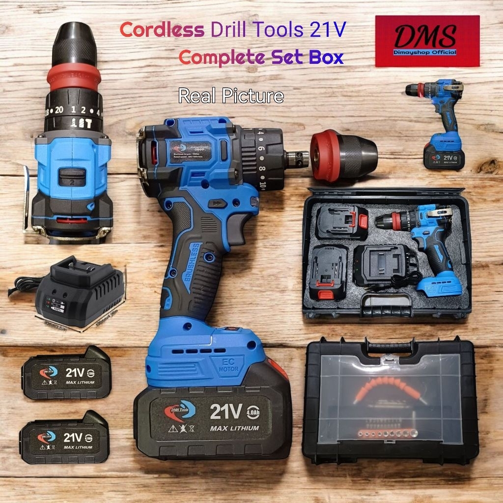 Jual Bor Cordless Brushless Drilling Tools Cordless 21V mesin Bor ...