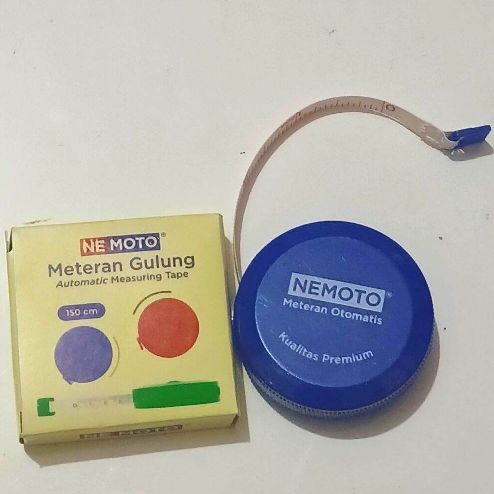 Jual NEMOTO Meteran Gulung 150cm | Shopee Indonesia