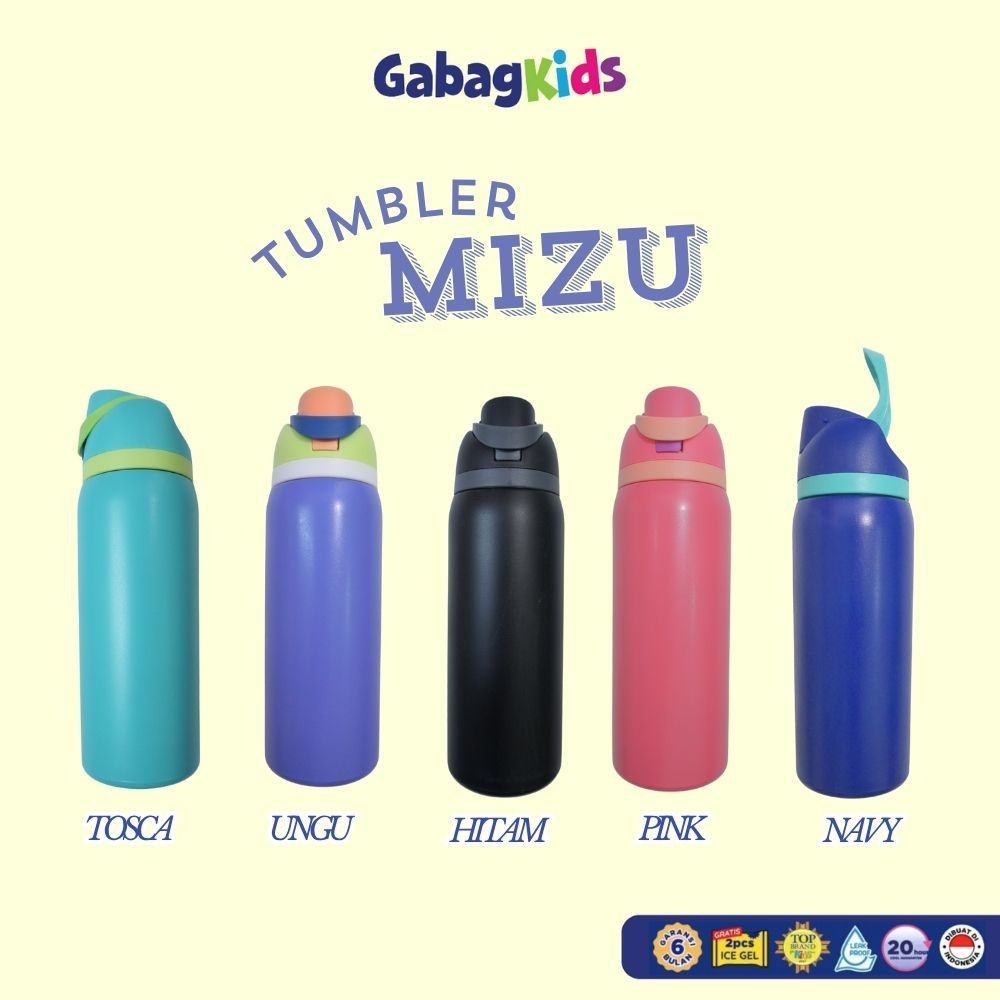 Jual Gabag Kids Tumbler | Tumbler Anak Mizu 1000ml | Botol Minum Anak ...