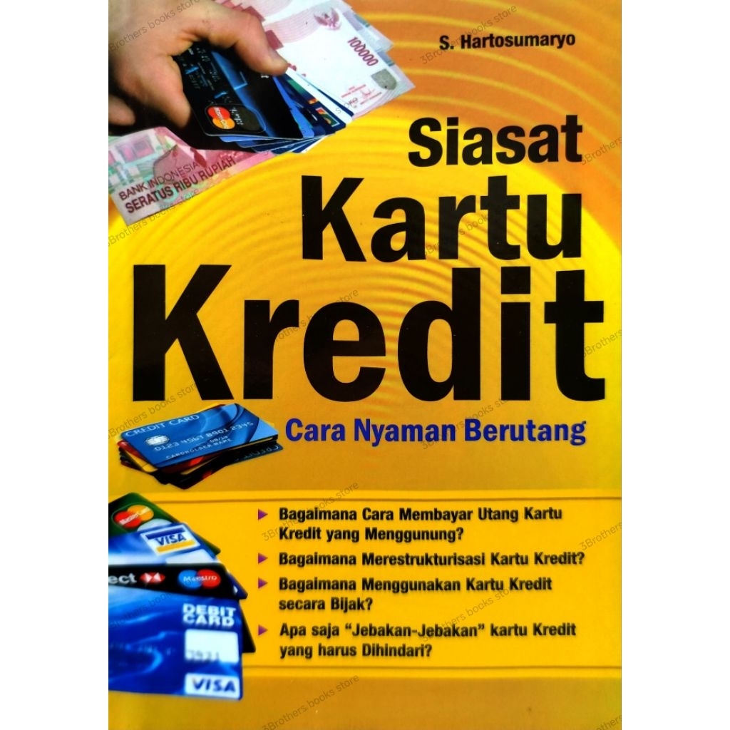 Jual Buku Siasat kartu kredit cara nyaman berutang | Shopee Indonesia
