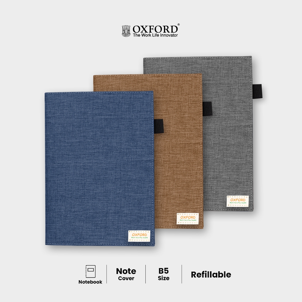 Jual Oxford Notebook B5 Refillable – Cover Toscano Premium, 70 Lembar ...