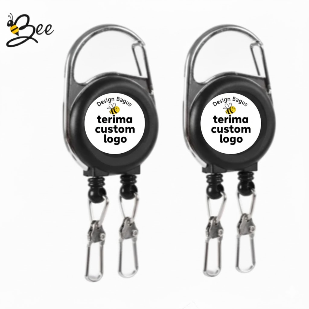 Jual Roller ID Carabiner (Bisa Custom Logo) | Shopee Indonesia