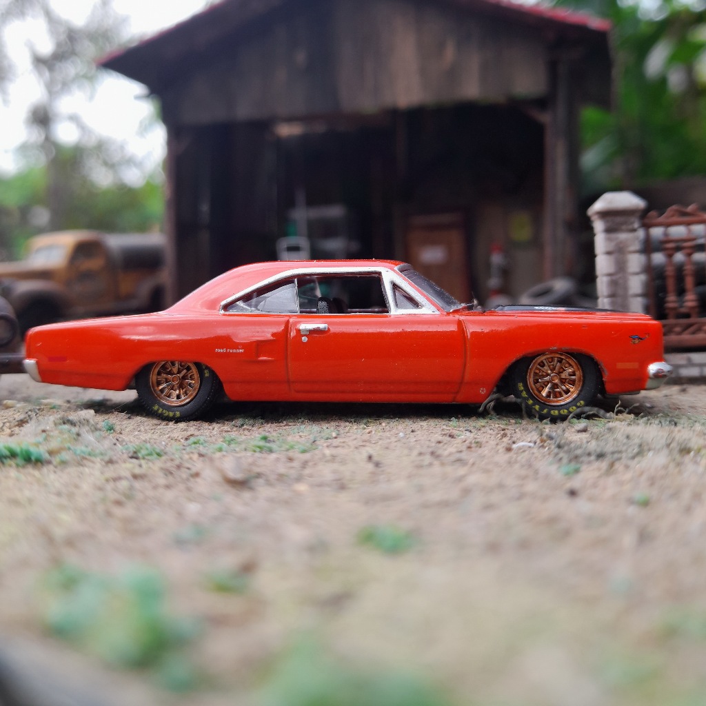 Jual Greenlight plymouth road runner custom junk rosok | Shopee Indonesia