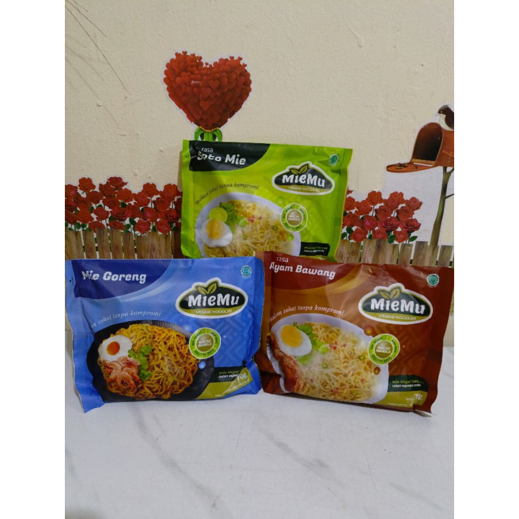 Jual MieMu Mie Instan Mie Diet Sehat Mie Mocaf Mie Sehat Low Gluten Non ...