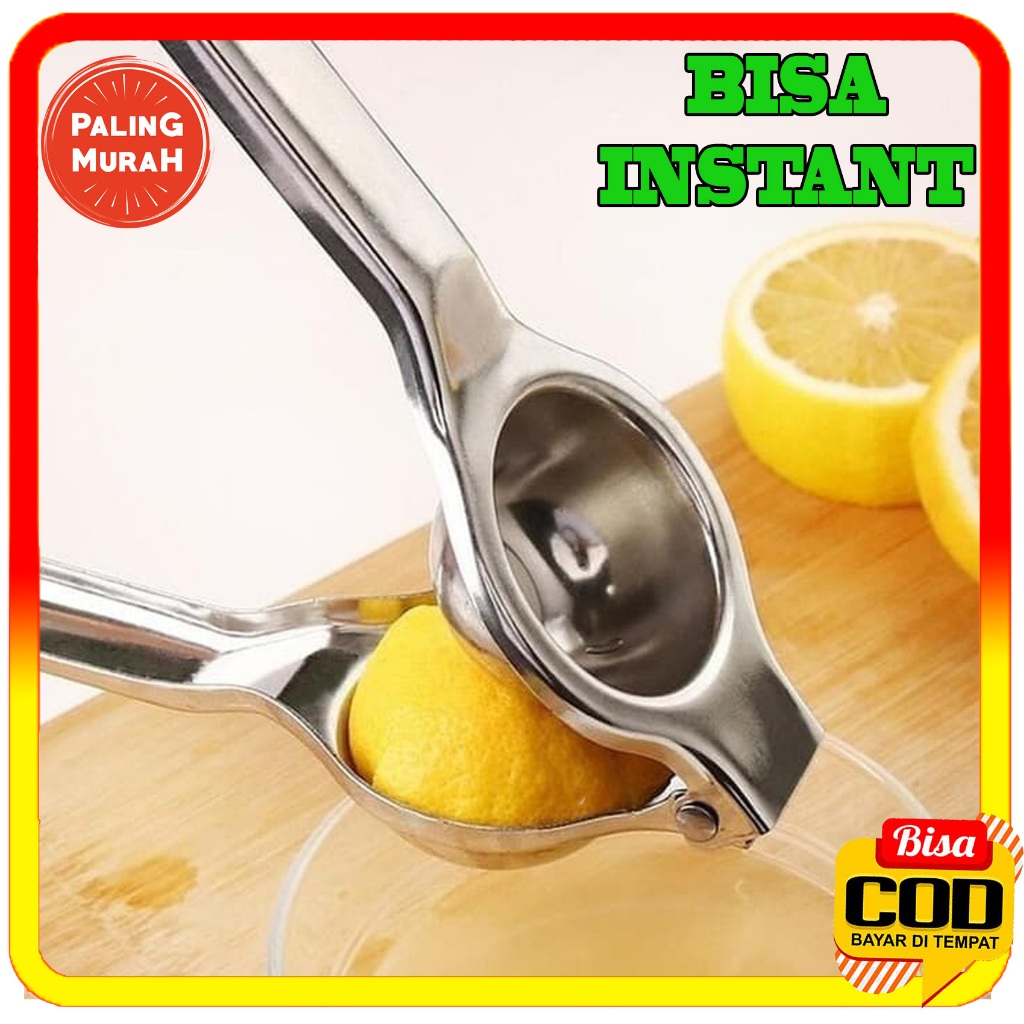 Jual ALAT PERASAN LEMON ALAT PERAS PRESS PEMERAS TANGAN LEMON STAINLESS ...