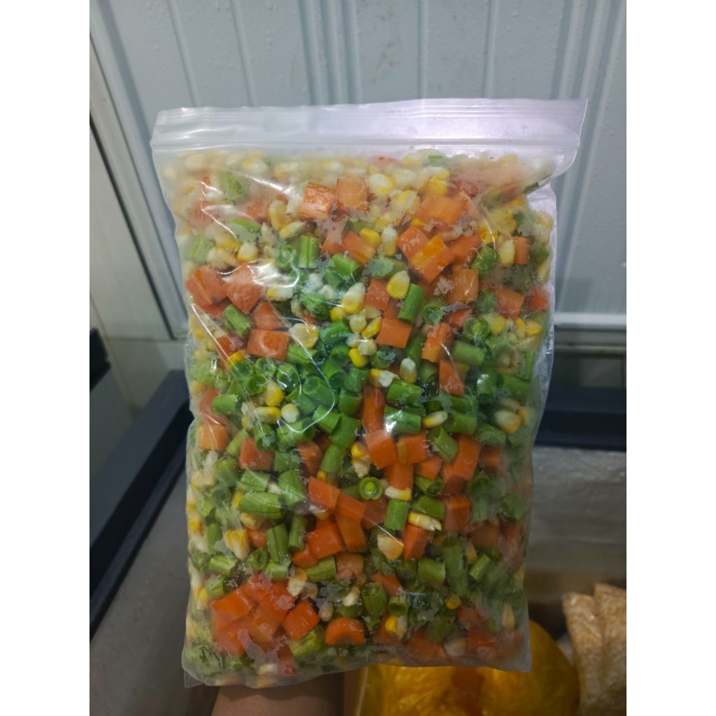 Jual mix vegetables sayuran instan 1kg | Shopee Indonesia