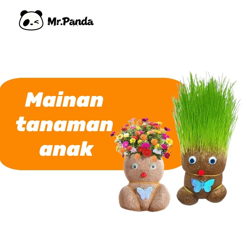 Jual Grass Doll Blossom Doll Tanaman Bentuk Horta Unik Bunga Mainan ...