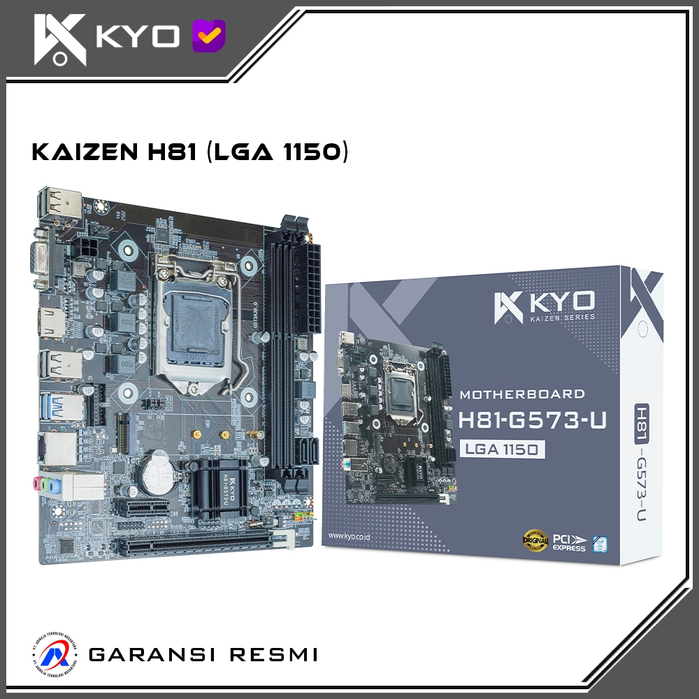 Jual KYO Kaizen Motherboard H81 LGA1150 ddr3 H81 Mainboard Mobo H81 ...