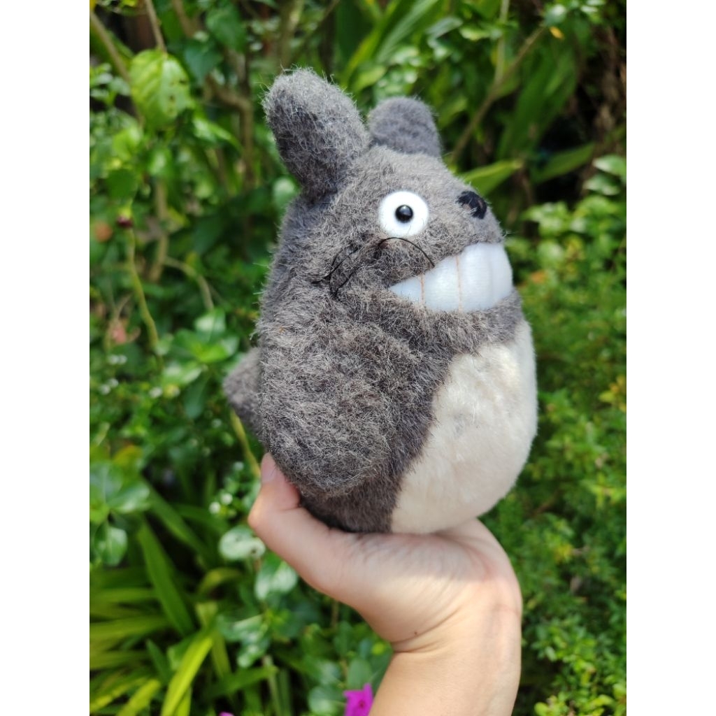 Jual boneka my neighbor totoro abu klasik original studio Ghibli ...