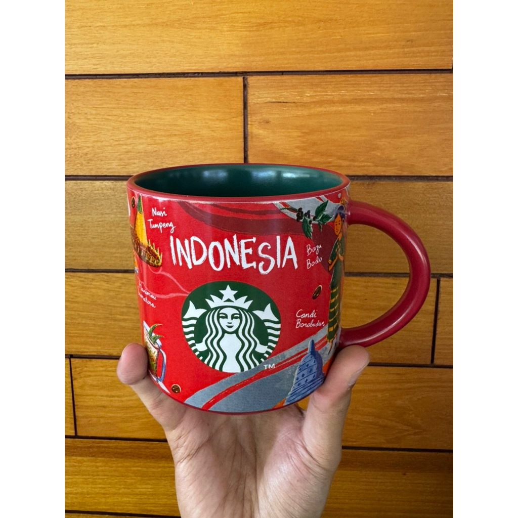 Jual Starbucks Mug City-Indonesia Grande/16 oz/473 ml | Shopee Indonesia