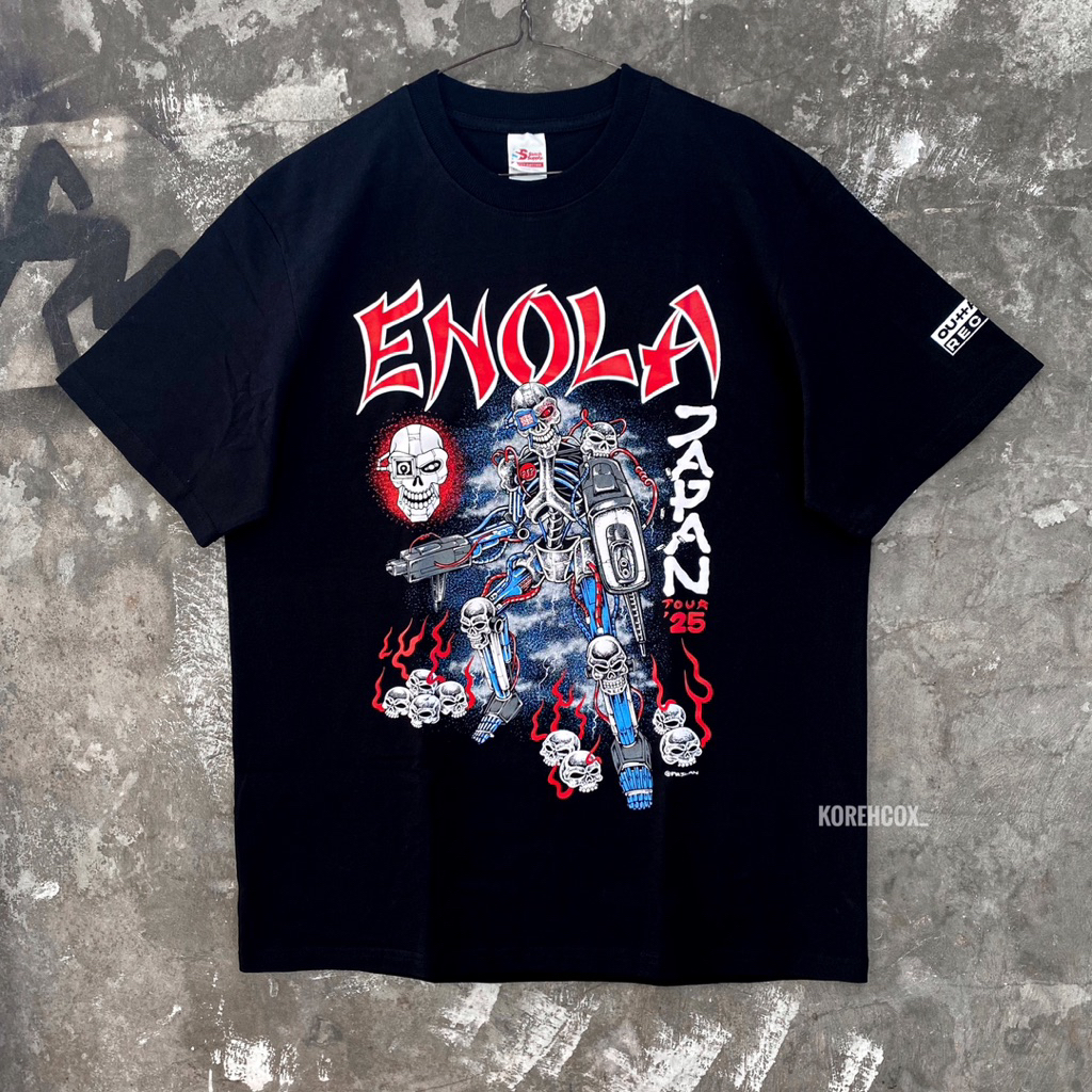 Jual Enola - Japan Tour ‘25 - Tshirt Official Merchandise | Shopee ...