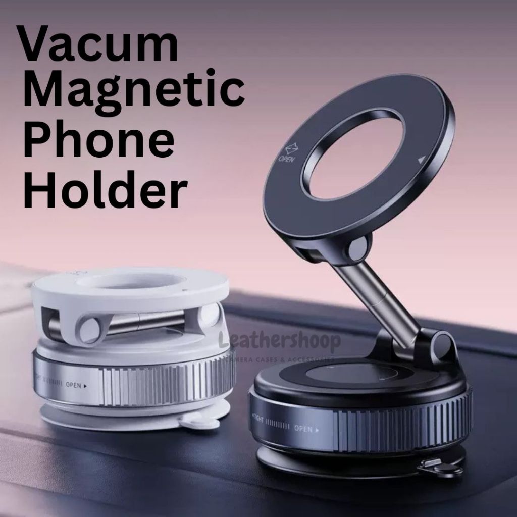 Jual Phone Holder Vacum Magnetic Stong Rotate Multifungsi | Shopee ...