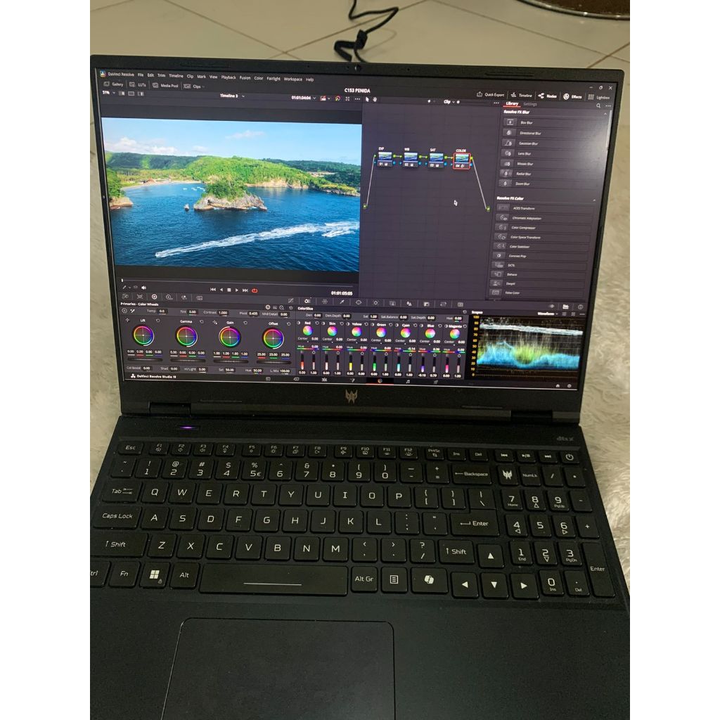 Jual ACER PREDATOR HELIOS NEO 16 LAPTOP SECOND CORE I5 14500HX RAM 32 ...