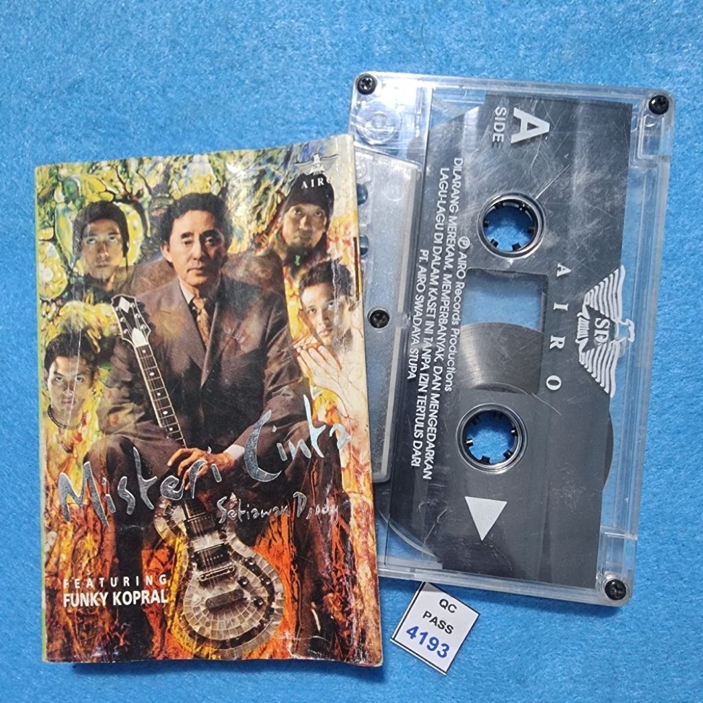 Jual Kaset pita Setiawan Djody featuring Funky Kopral / Misteri Cinta ...