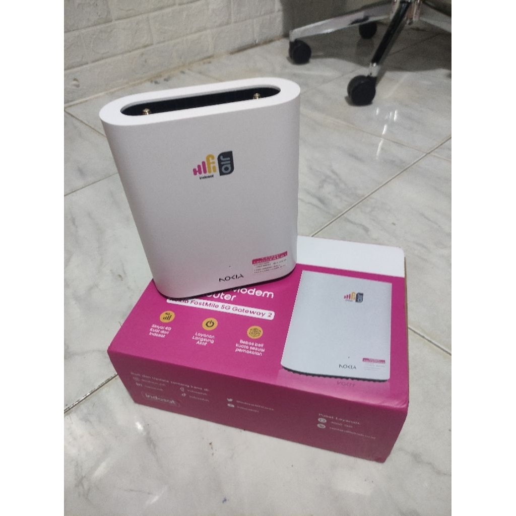 Jual modem Nokia 5g fastmile all operator modif antena eksternal ...