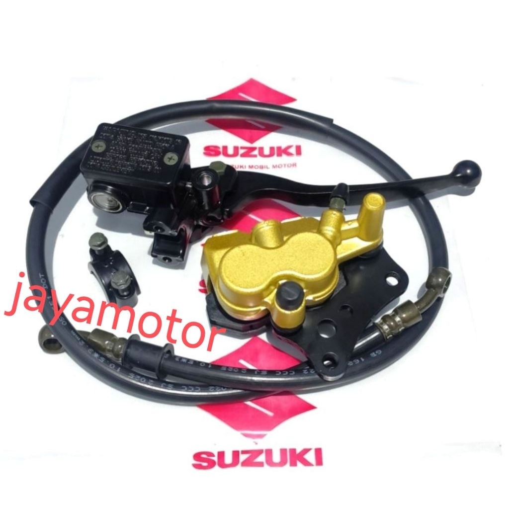 Jual selang rem+master rem set+kalier depan Suzuki Shogun 125 sp,Shogun ...