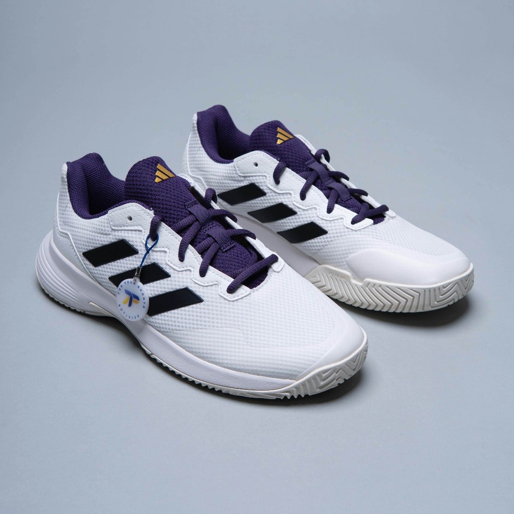 Jual Sepatu Tenis Tennis Shoes Adidas GameCourt 2 M Core White/Core ...