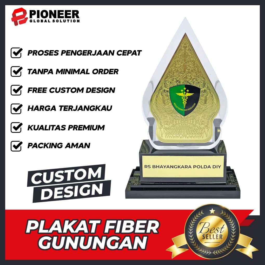 Jual Plakat Fiberglass Gunungan (Custom Desain & Ukuran) | Shopee Indonesia