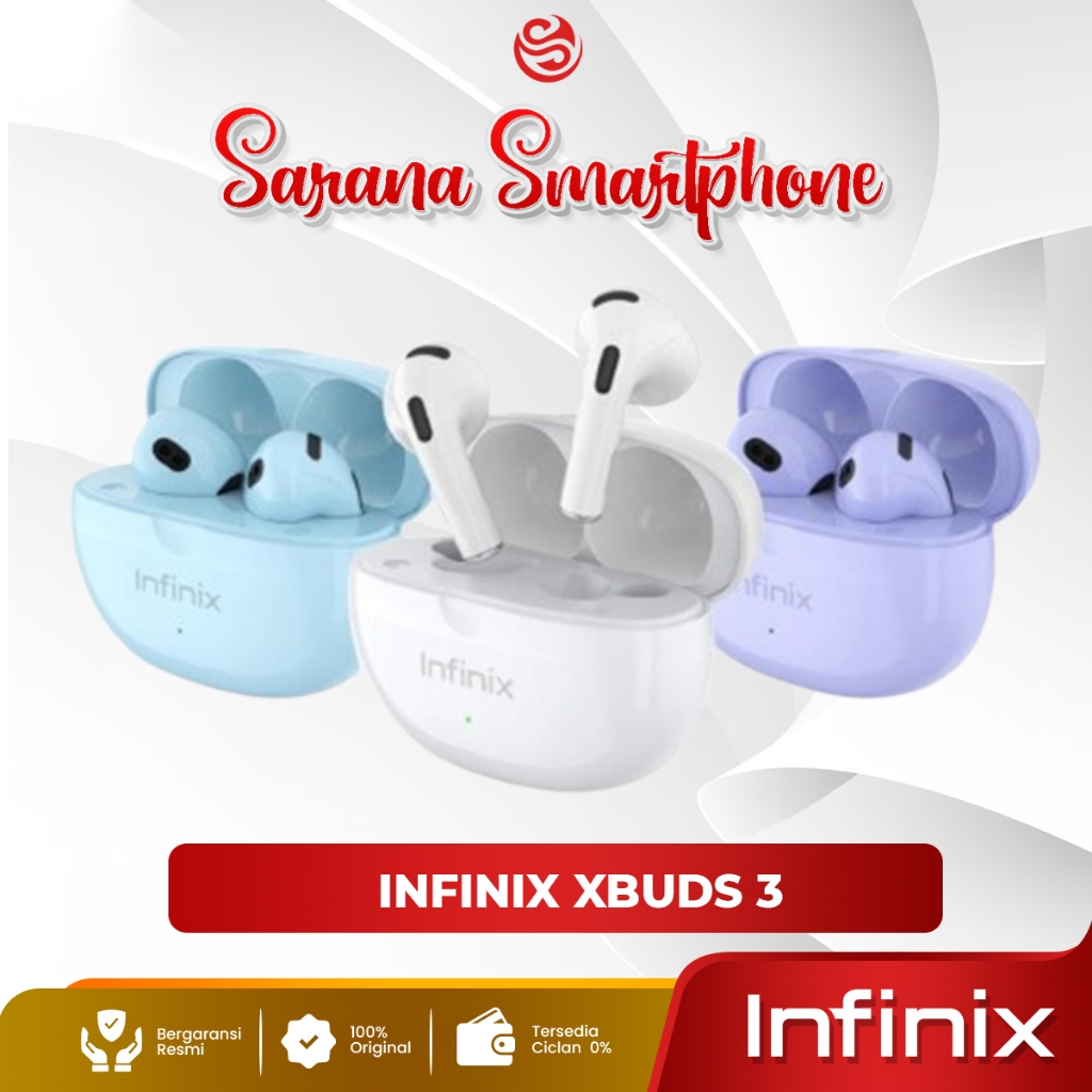Jual Infinix Xbuds 3 XE31 | TWS Bluetooth Earbuds | AI ENC Clear Call ...