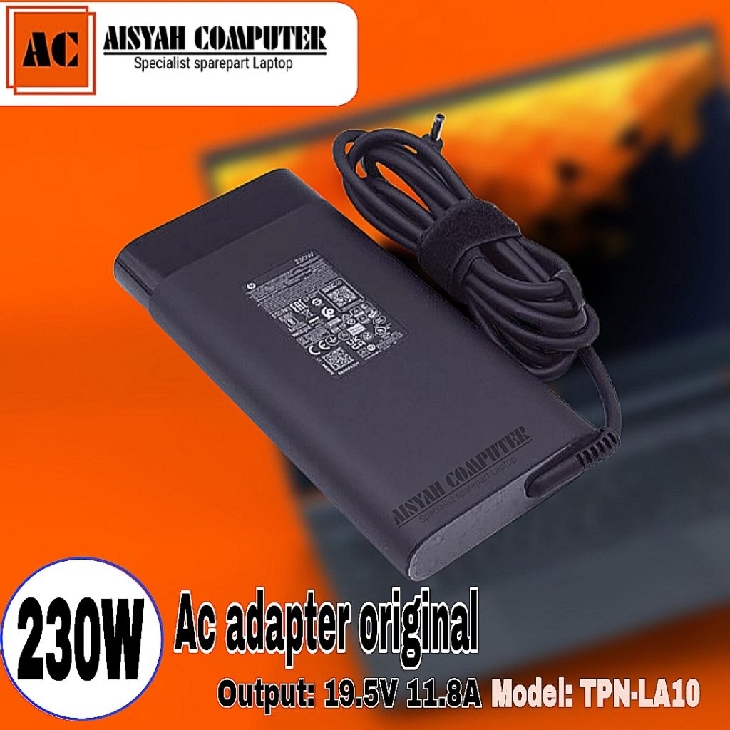 Jual 19.5V 11.8A 230W 4.5X3.0mm AC Adapter Laptop Charger For HP ZBook ...